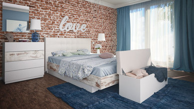 Paturi Dormitor Simple si Tapitate - Vezi Oferta - STAER